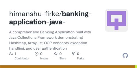 Github Himanshu Firkebanking Application Java A Comprehensive Banking Application Built