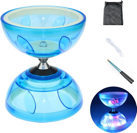 Chinese Diabolo Yoyo Set Triple Bearing Led Diabolo Yo