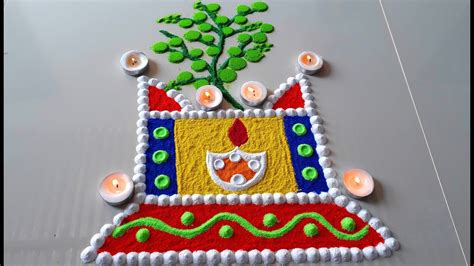 Top 999 Tulsi Rangoli Images Amazing Collection Tulsi Rangoli Images