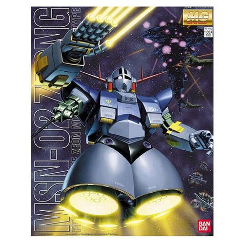 Bandai Mg Msn 02 Zeong Mobile Suit Gundam Model Kit Radar Toys