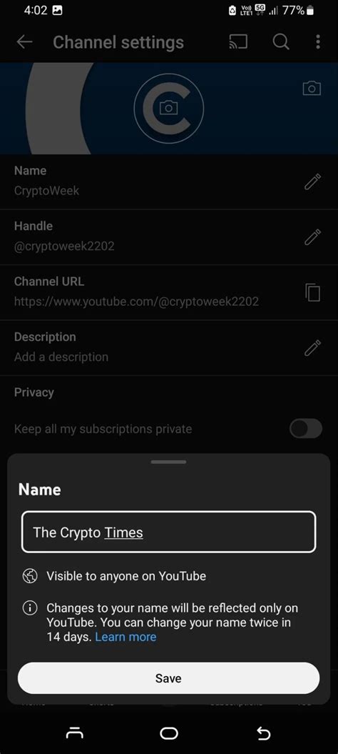 How to Change YouTube Channel Name (+ Free YT Name Generator)