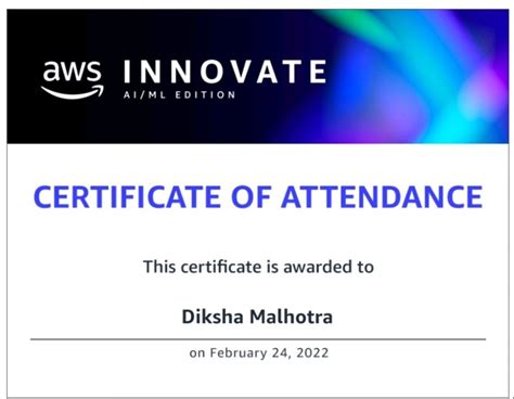 Aws Awsinnovate Datascience Dr Diksha Malhotra