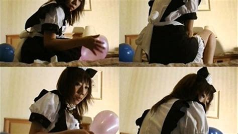 Naughty Maid Balloon Popping Session Yud 059 Part 2 High