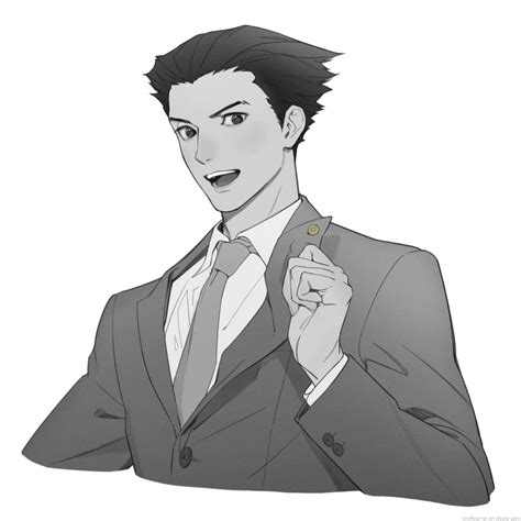 Phoenix Wright Ace Attorney Drawn By Kune Akiro Danbooru