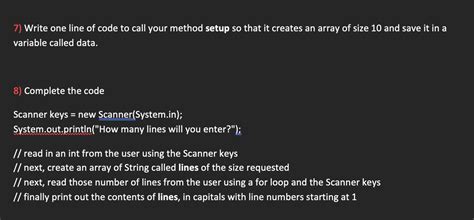 Solved Create The Array Called Nos An Array Of Integer Chegg