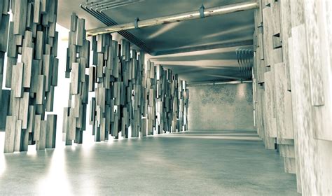 Premium Photo Contemporary Interior Architecture And Cement Construction