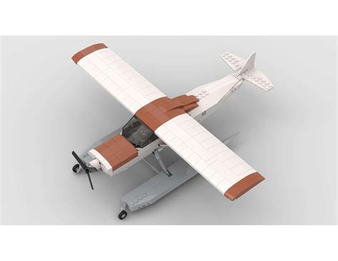 Lego Moc Bush Plane By Slyefox44 Rebrickable Build With Lego