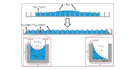 Dynamics Of Microscale Liquid Propagation In Micropillar Arrays Langmuir
