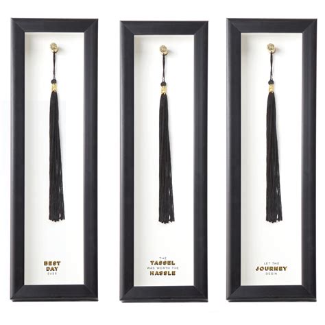 Graduation Tassel Shadow Box Assorted 3 Designs