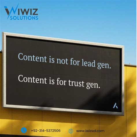 iwiz solutions on linkedin content marketing is not just for leads