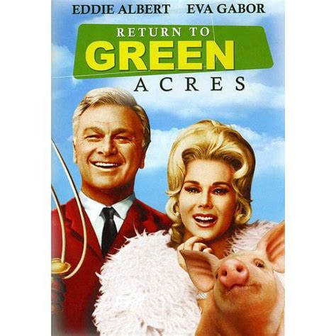 Return To Green Acres Eddie Albert Eva Gabor And Alvy Moore