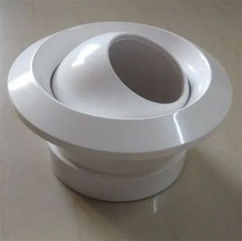 Slot Powder Coated 4inch Jet Diffuser For Air Shape Circular Round
