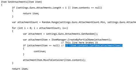 Umod Type `itemcontainer Does Not Contain A Definition For `cantake