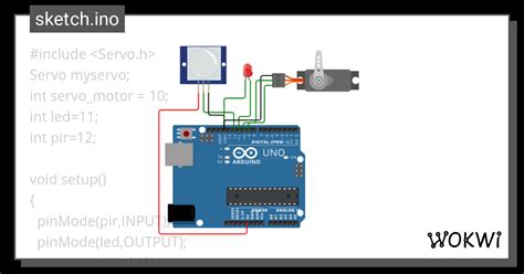 Pirservoarduino Wokwi Esp32 Stm32 Arduino Simulator