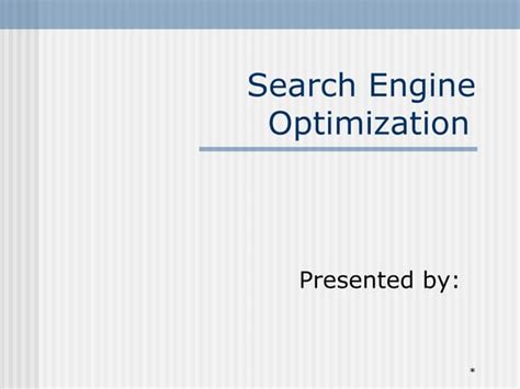 Tips To Create Seo Strategy Ppt