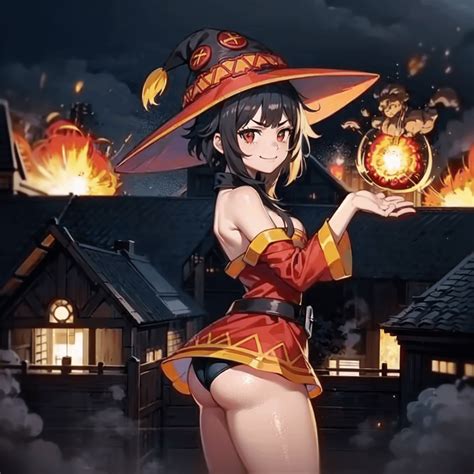 Burst Forth Explosion Megumin Rmeguminnsfw