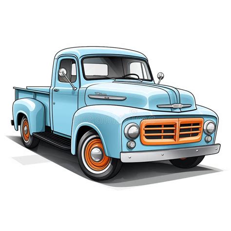 Cartoon Ford Truck