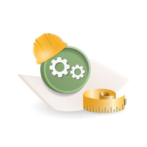 Premium Vector Engineering Development Icon 3d Illustration From