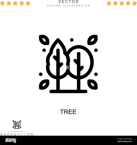 Tree Icon Simple Element From Digital Disruption Collection Line Tree Icon For Templates