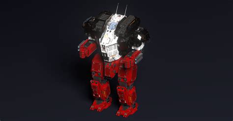 Medium Mech Striker 3d Robots Unity Asset Store