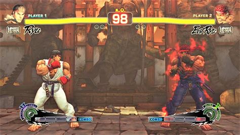Evil Ryu Vs Ryu