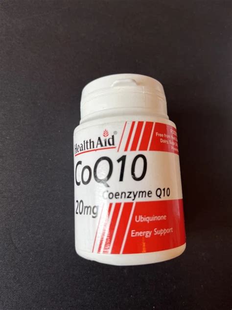 Health Aid Coq10 Coenzyme 20mg 30s R34 £999 Picclick Uk