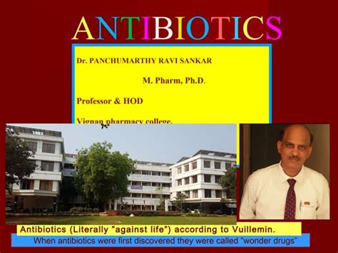 Antibiotics Ppt