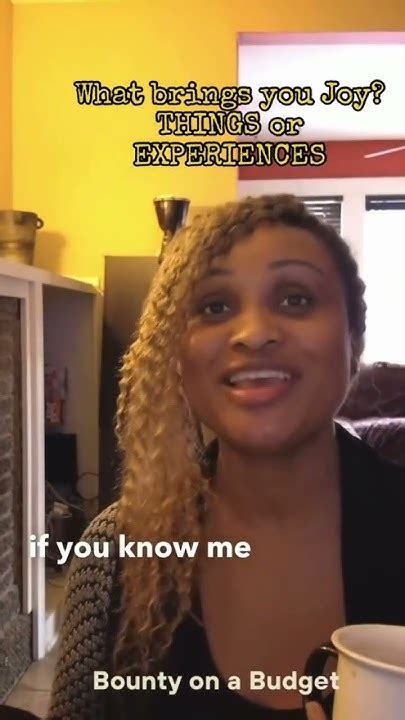 What Makes You The Happiest Things Or Experiences Youneedabudget Youtube