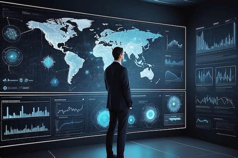 Premium Photo Big Data Technology And Data Science Data Scientist Querying Analysing And