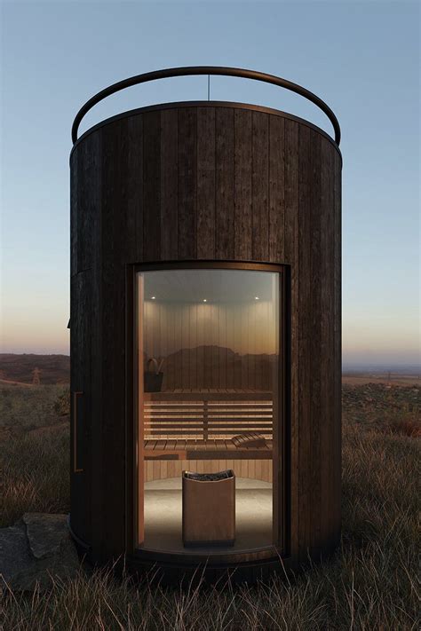 Prefabricated Curved Lumipod Sauna Combines Well Being And Reconnection With Nature Artofit