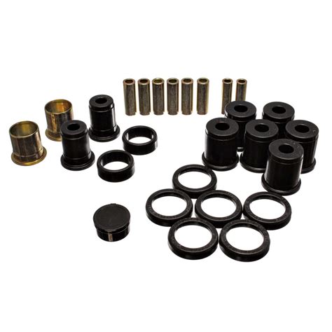 Energy Suspension B Body Rear Control Arm Bushing Set Black Three