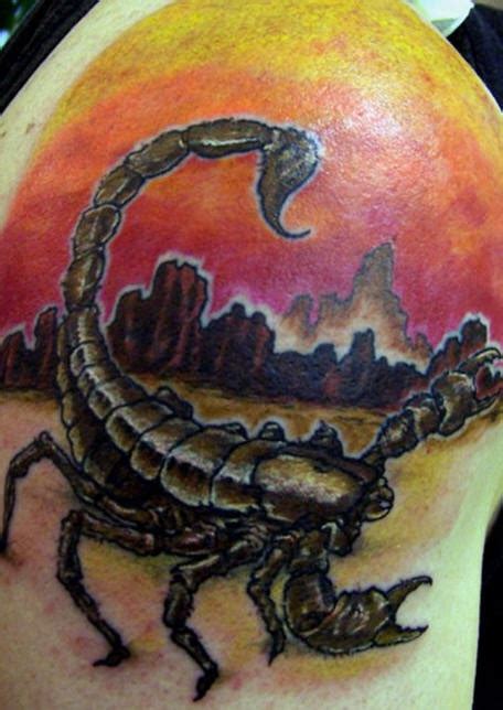 Scorpion Desert Tattoos