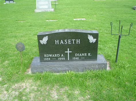 Edward Arthur Haseth 1933 1995 Find A Grave äreminne