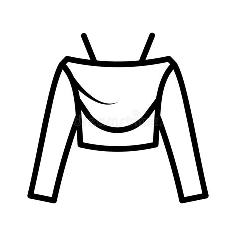 Get This Amazing Icon Of Off Shoulder Top In Modern Style Stock