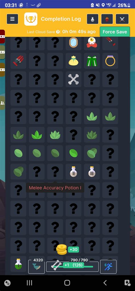 lost progress completion · issue 2211 · melvoridle melvoridle github