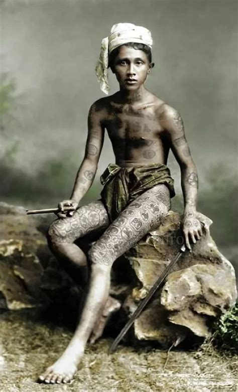Bamboo Tattoos In The 18th Century A Historical Perspective Of The Lanna Leg Tattoos Burmese