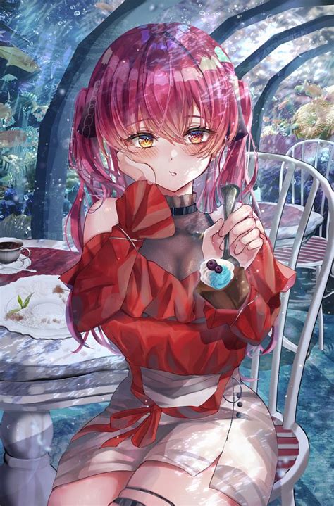 Houshou Marine Marine Ch Image By Thdlyesf Ubp D Zerochan Anime Image Board