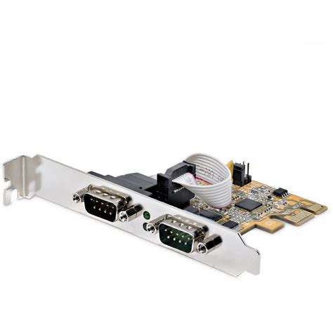StarTech Com PC SERIAL LP PCI Express To RS DB Serial Card Port