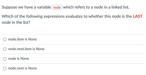 solved suppose we have a variablewhich refers to a node in a