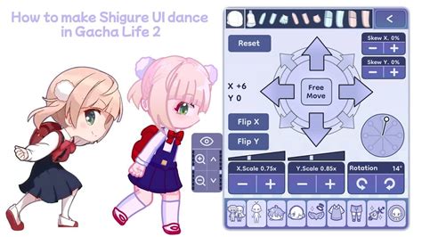Best 12 Tutorial How To Make Shigure Ui Dance In Gacha Life 2 Gl2