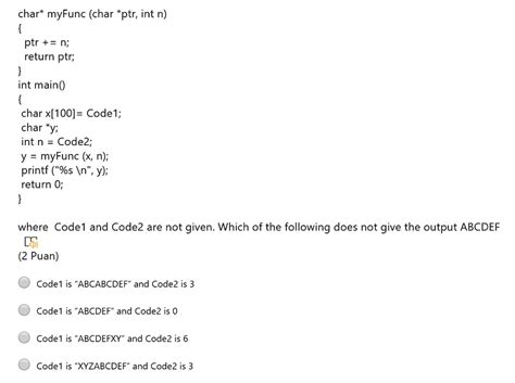 solved “`c char myfunc char ptr int n ptr n return ptr int
