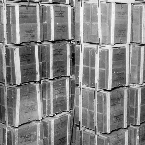 Stenciltype Wwi Us Marking Samples For Supplies