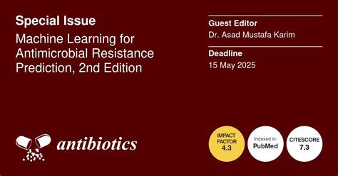 Antibiotics Mdpi On Linkedin Machine Learning Antimicrobial