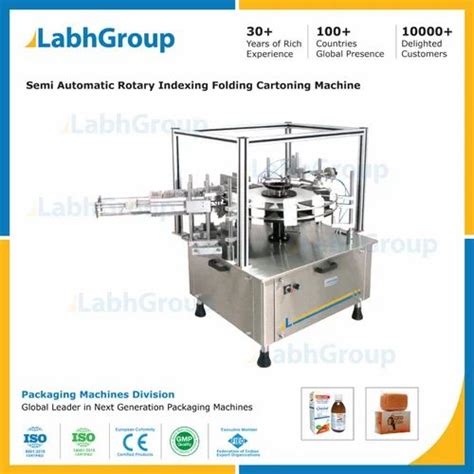 Paper Carton Semi Automatic Folding Cartoning Machine For Soap