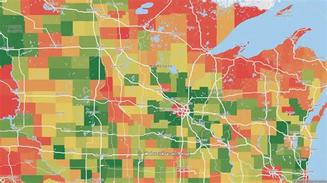 The Safest And Most Dangerous Places In Minnesota Crime Maps And