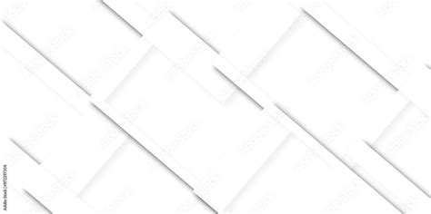 Abstract White And Grey Geometric Overlapping Square Pattern D Square Block S Top View Messy