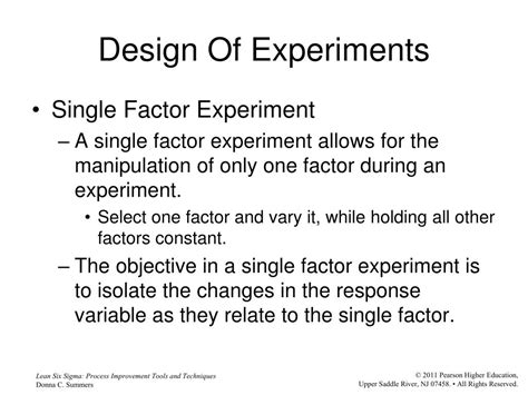 ppt design of experiments powerpoint presentation free download id