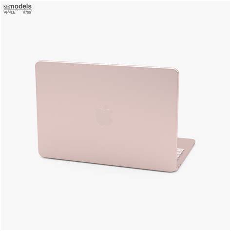 Apple Macbook Neo Magic Keyboard Storage Blush 3d Model Download