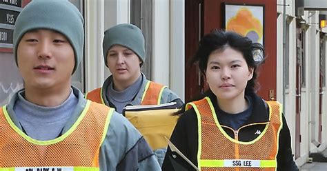 미 육군 부사관학교 입소한 첫 한국 여군