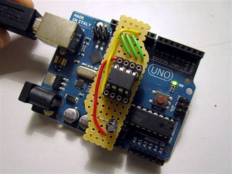 Attiny Programmer Board Arduinouno As Isp Artofit